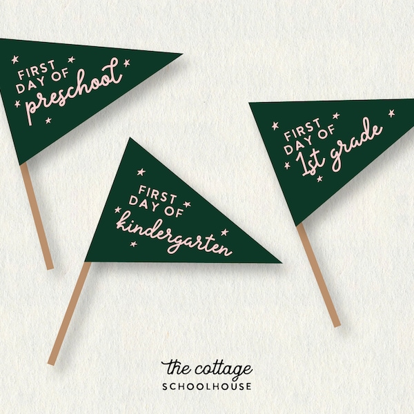 School Flags - Etsy
