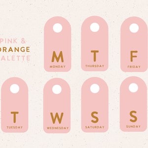 Download + Print | Hanger Tags Closet Organizing - Etsy