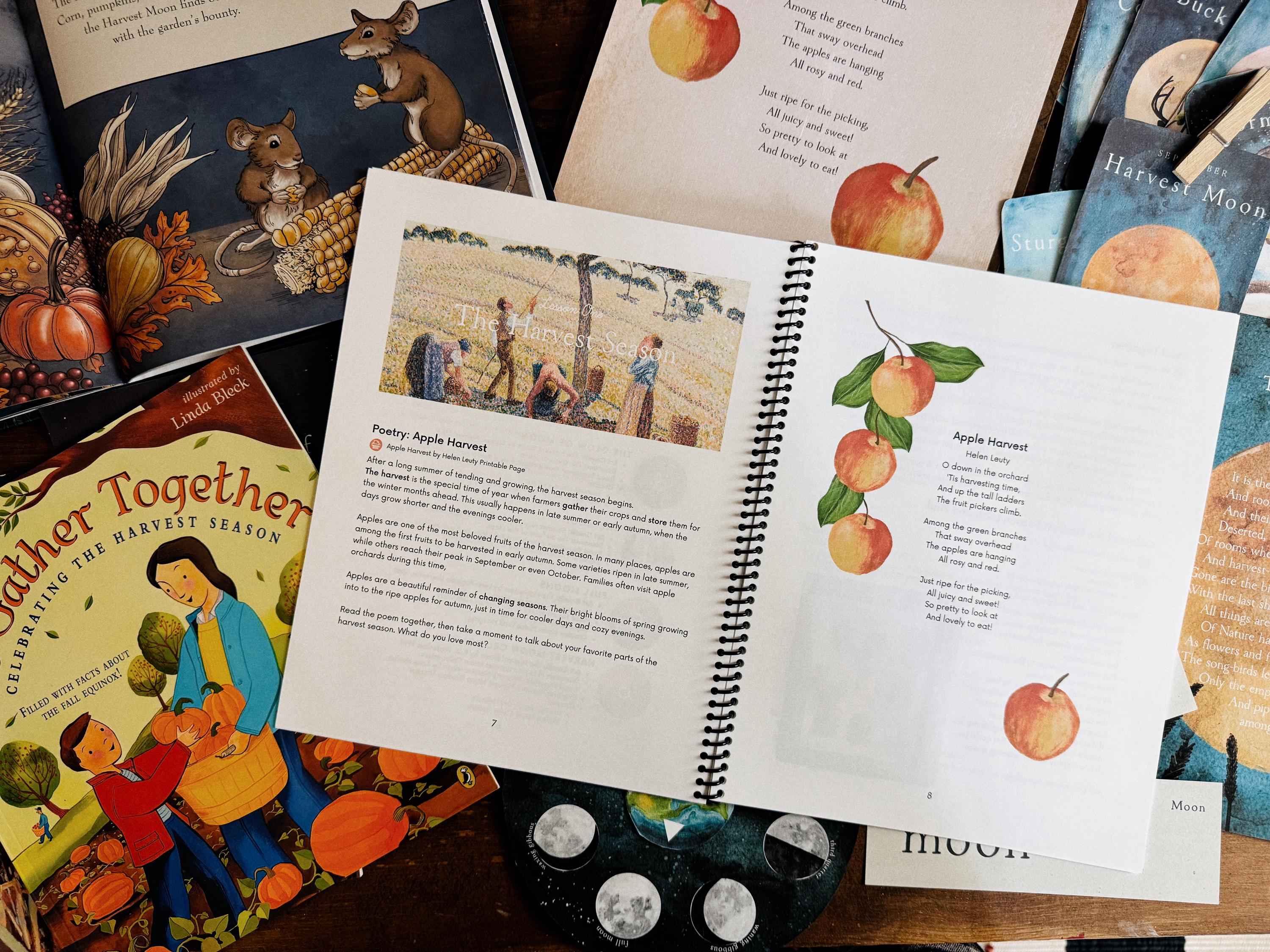 Harvest Moon Nature Study Guide | Instant Download Printable - Etsy