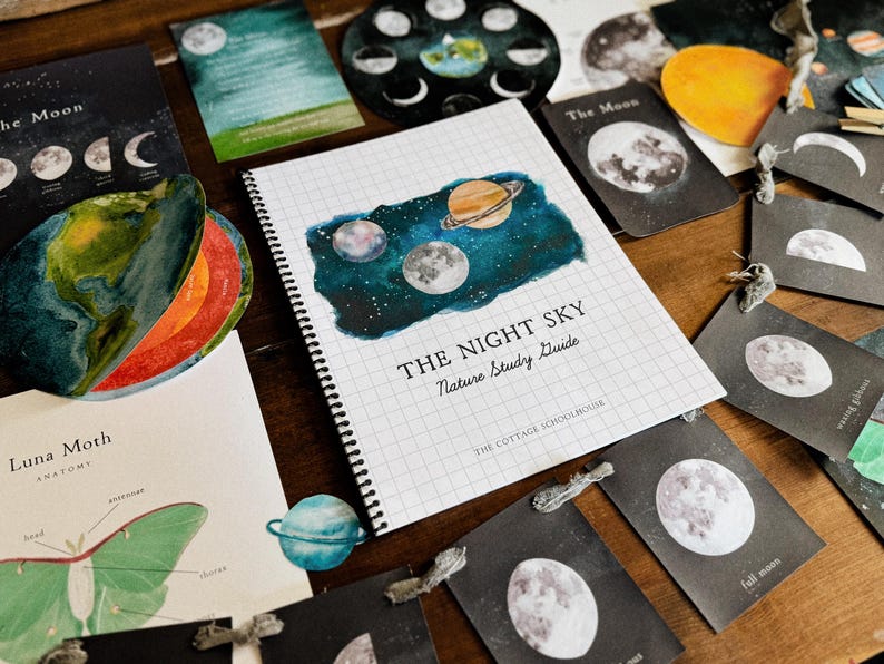 The Night Sky Guide | 10 Lesson Guide | Unit Study Exploring Stars ...