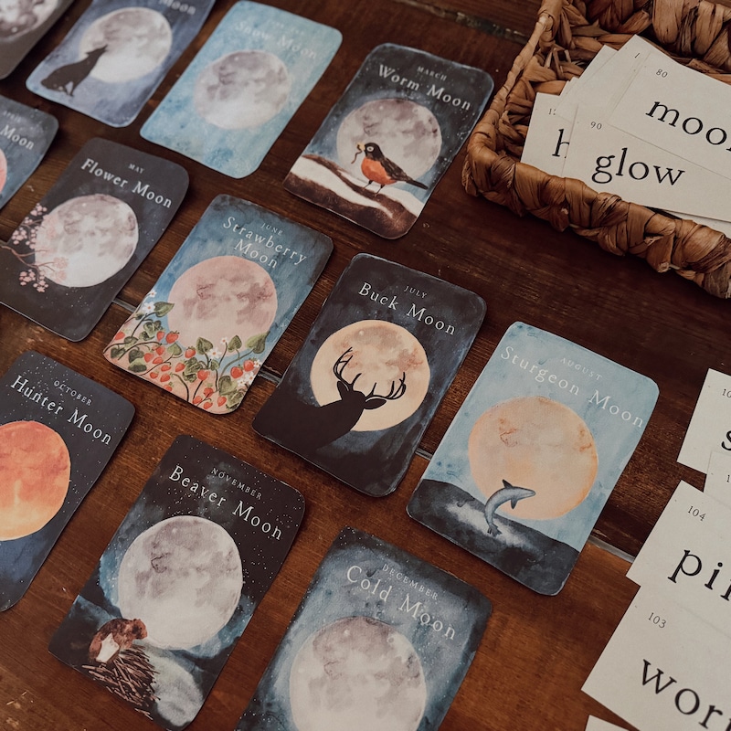 Full Moon Art - Etsy