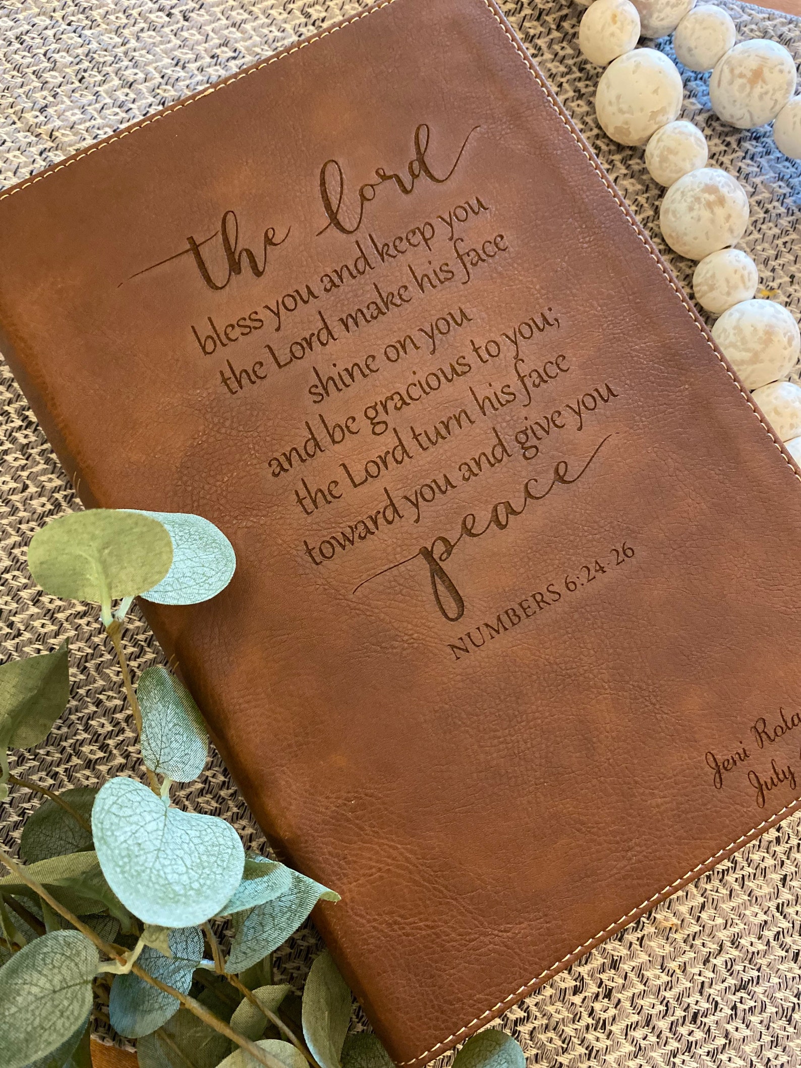 Personalized Engraved Bible NASB Bible Custom Bible - Etsy