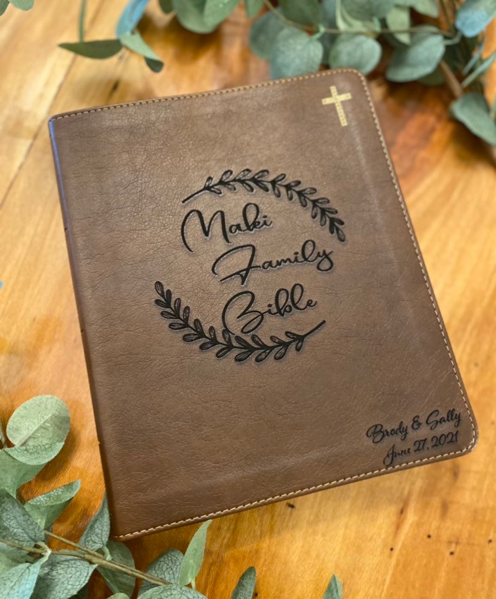 Custom Engraved Bible NIV JOURNALING BIBLE Personalized - Etsy