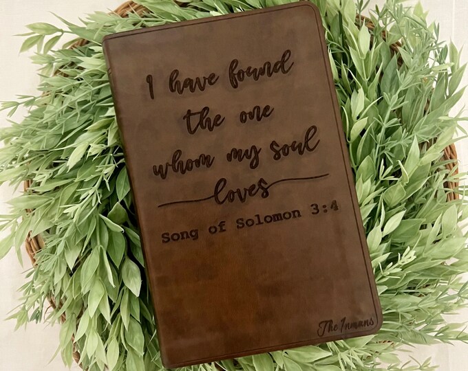Custom Laser Engraved Bible-esv Premium Gift Bible - Etsy