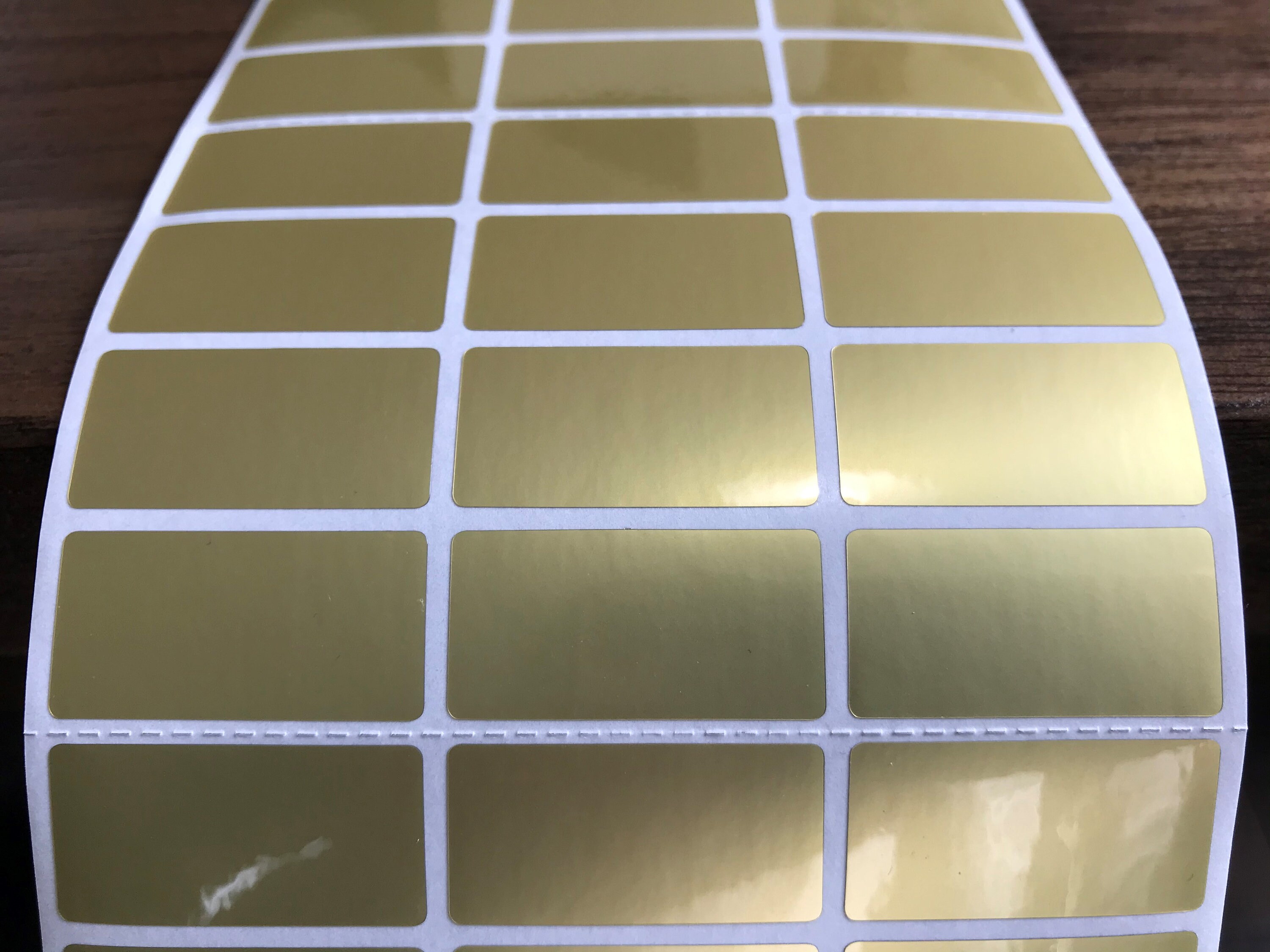 Waterproof Blank Labels/gold Write on Label//blank Stickers/all-purpose ...