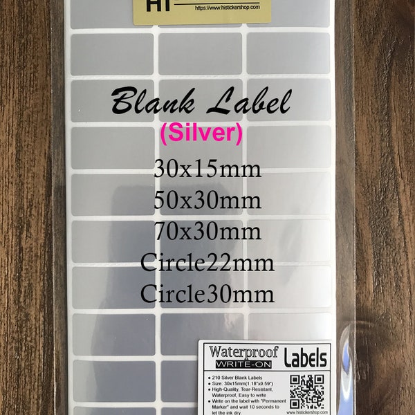 Silver Stickers - Etsy