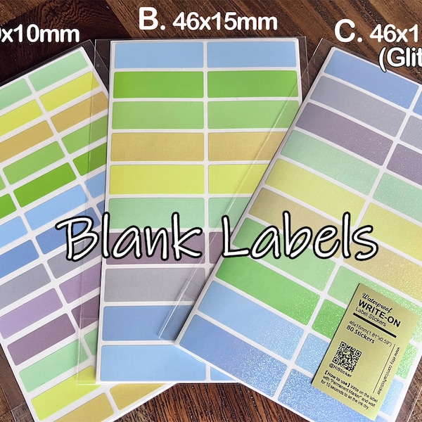 Waterproof Labels - Etsy