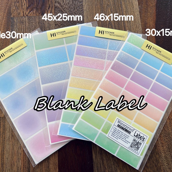 Colored Labels - Etsy