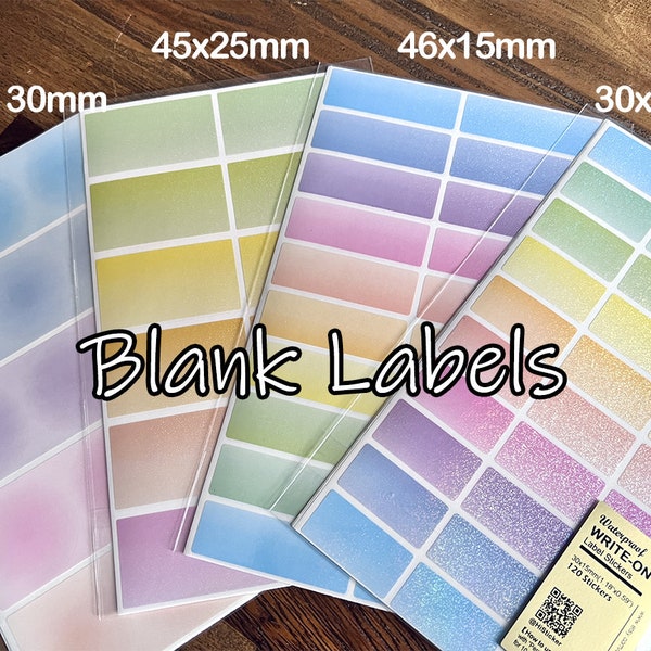 Colored Labels - Etsy