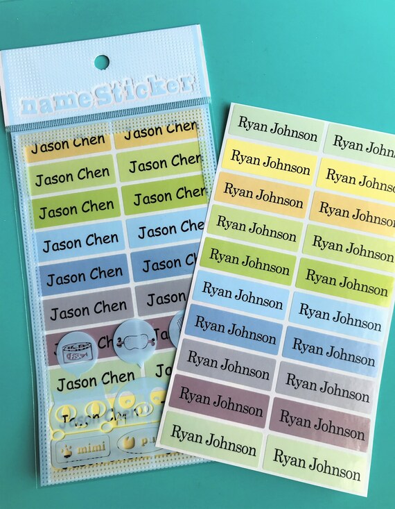 Labels Paper & Party Supplies 46x15mm /Custom Waterproof Color Name ...