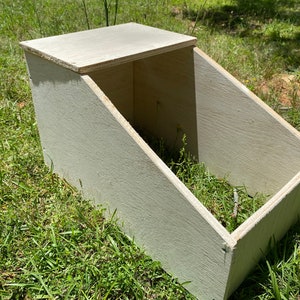 Rabbit Nesting Box PLANS ONLY Medium to Large Rabbits | Etsy