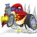 High Resolution Old School Hot Rod Laying Rubber and Throwing Flames - Etsy