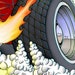 High Resolution Old School Hot Rod Laying Rubber and Throwing Flames - Etsy