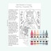 St. Elizabeth of Hungary Coloring Page: Catholic Saint Printable ...