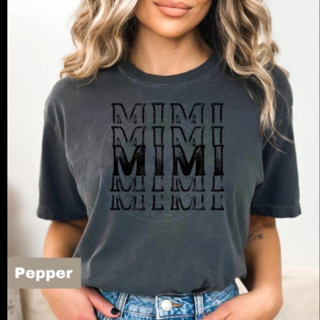 Simple Faded MIMI Design - Etsy
