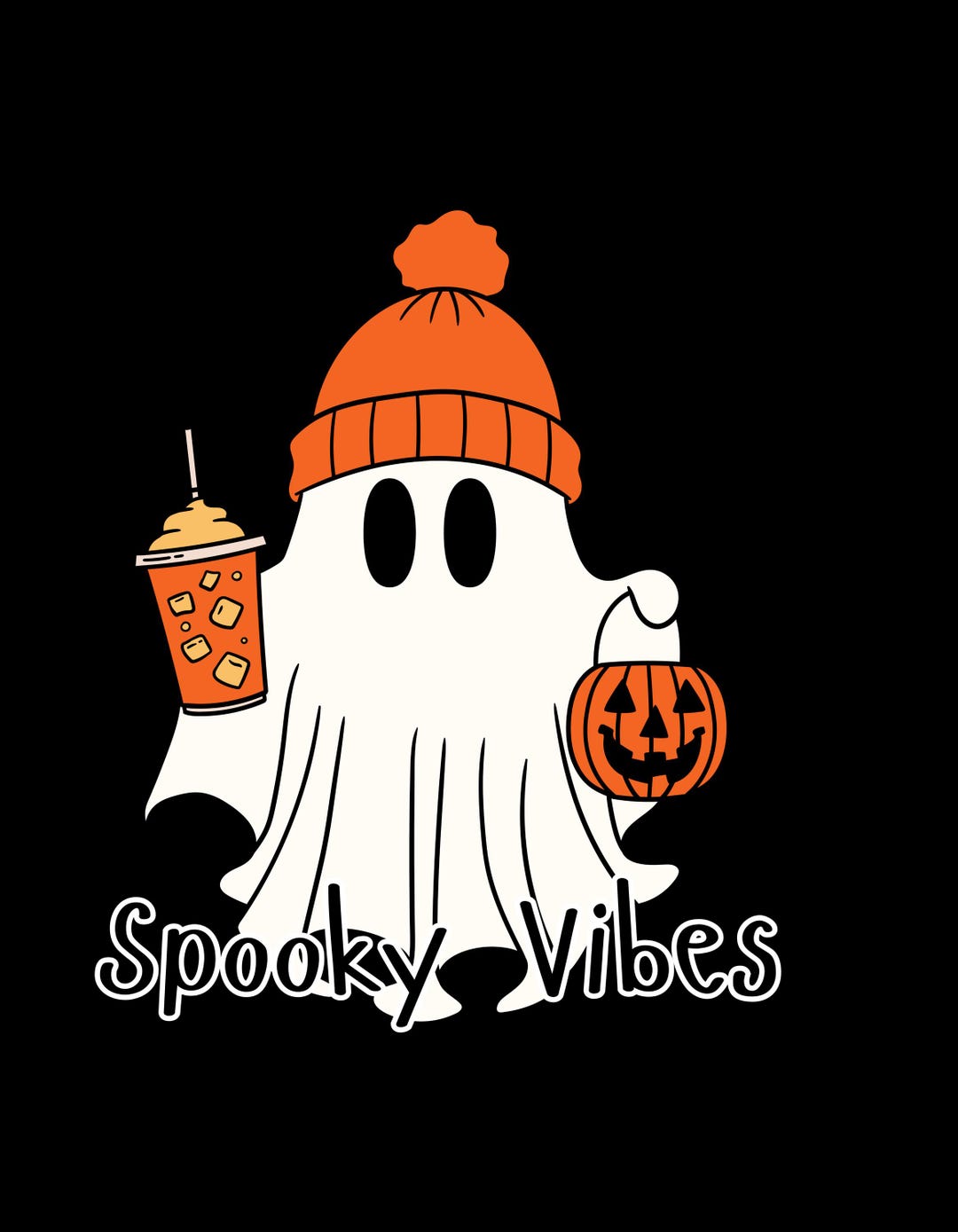 Spooky Vibes Ghost - Etsy