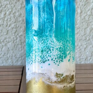 Beach Vase for Flowers, Coastal Decor, Beach House Gift, Bridesmaid ...