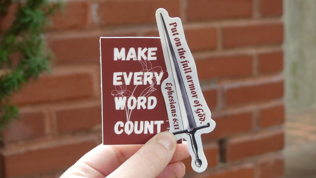 Set of Inspirational Stickers for Boys, Catholic Sticker Bundle, Boys ...