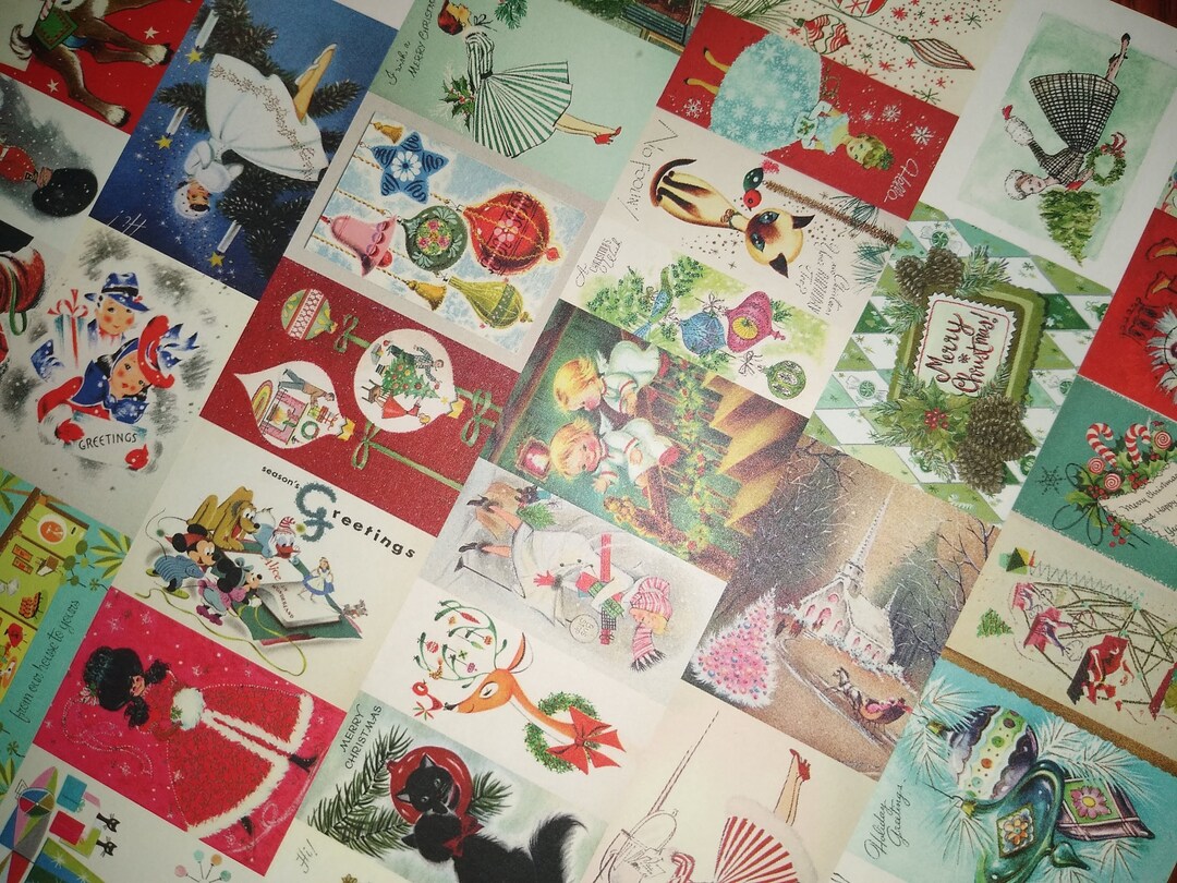 Vintage Style Retro Gift Wrap - Etsy