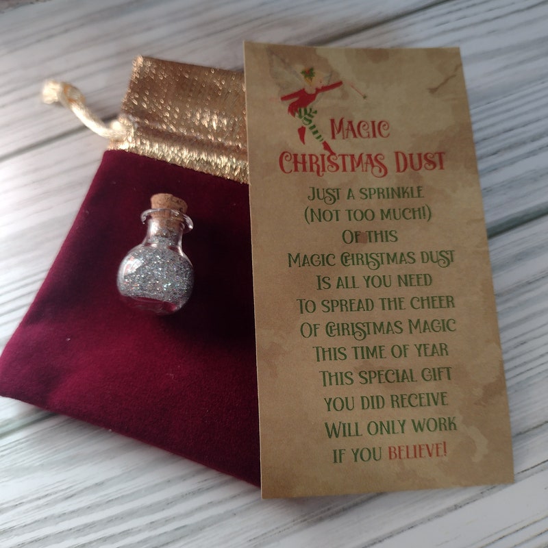 Reindeer Dust Labels - Etsy