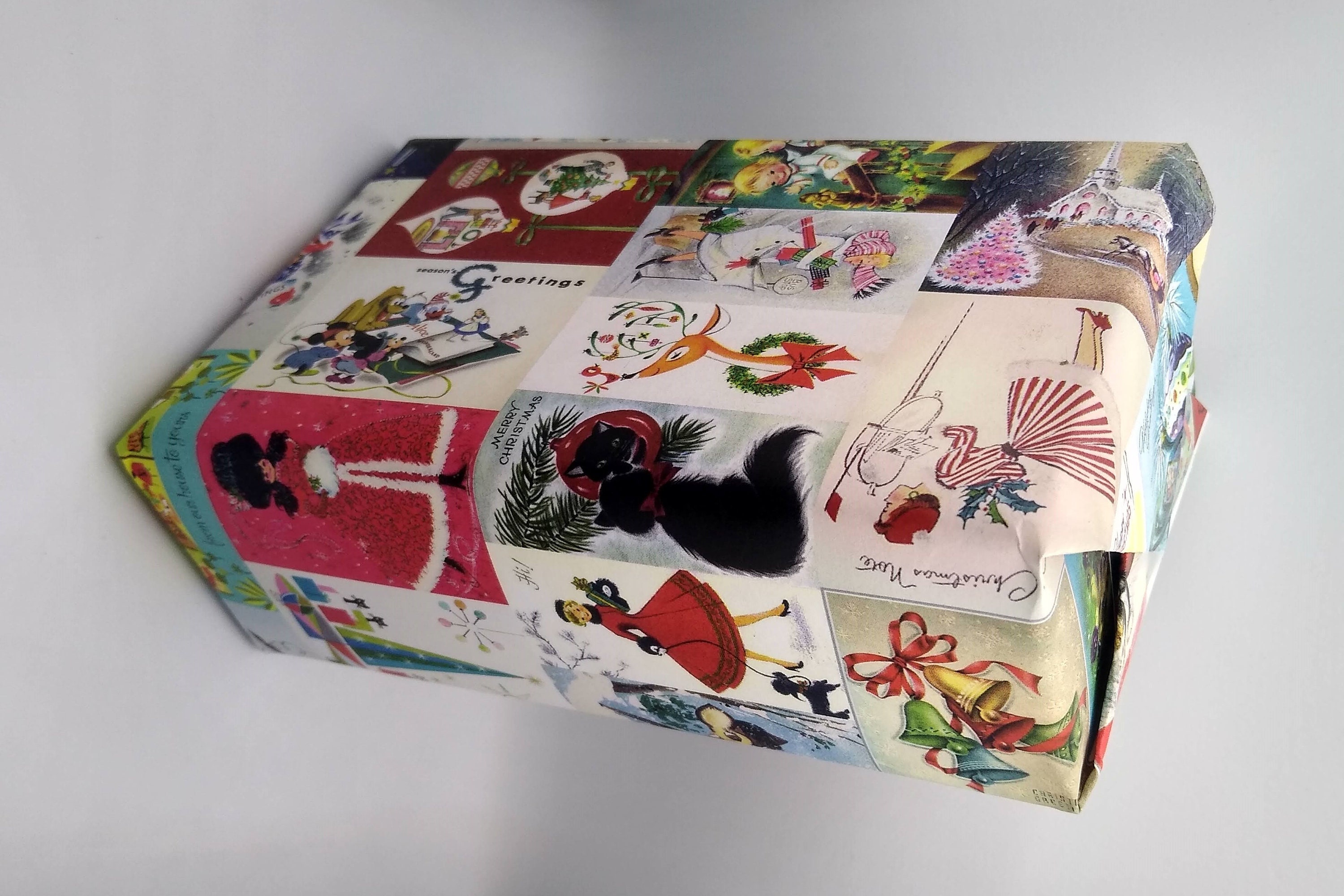 Vintage Style Retro Gift Wrap - Etsy