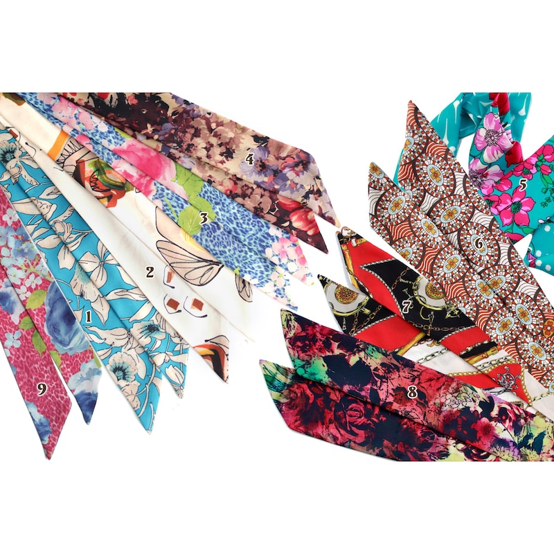 Vintage Silk Purse Scarf - Etsy UK