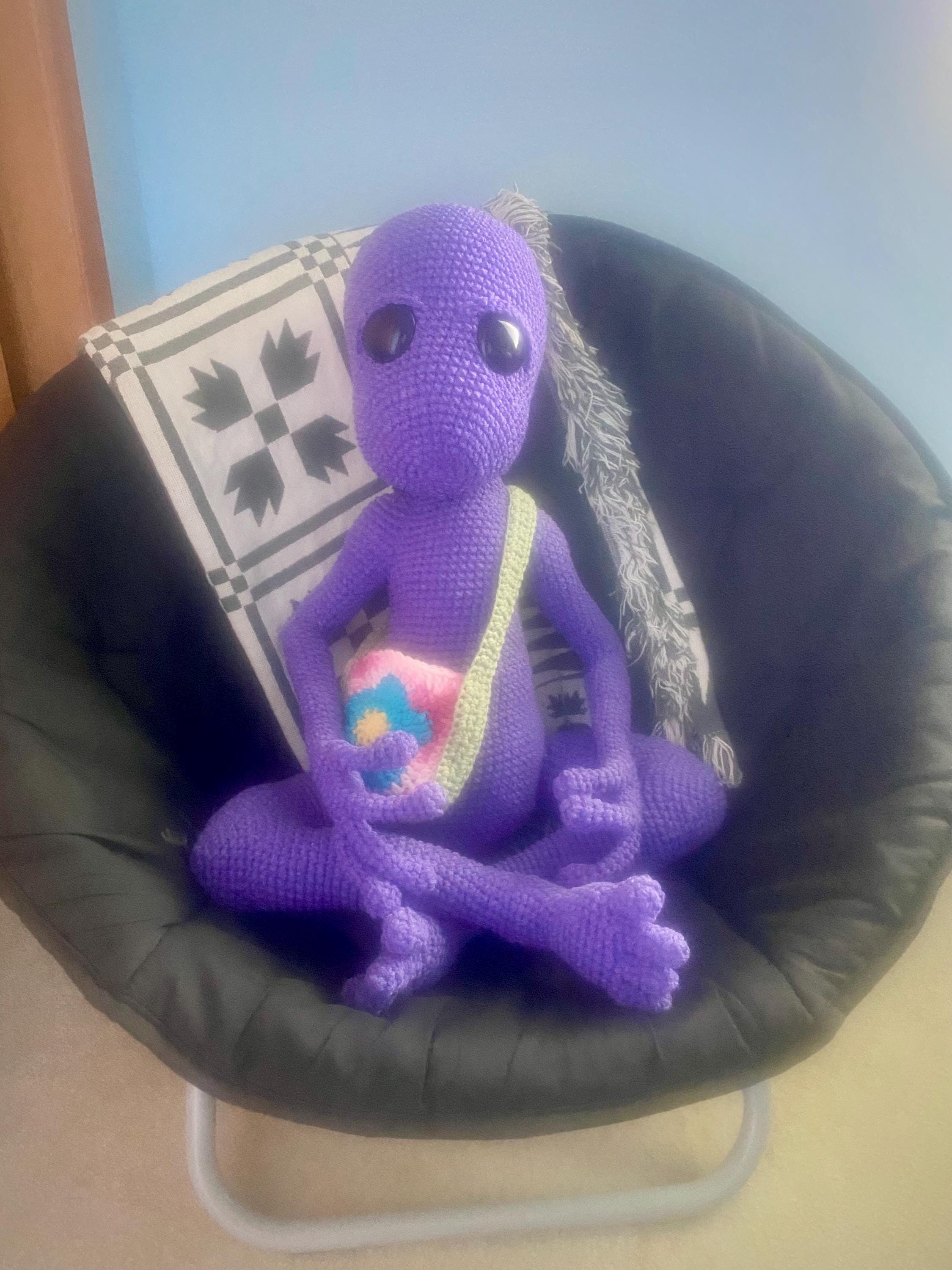 Large Purple Alien - Etsy