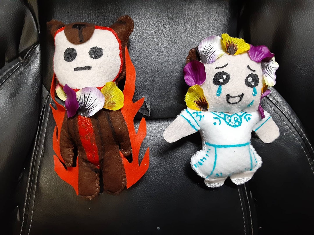 Springtime/horror/creepy/weird/bear Inspired Hand Stitched Felt Plush ...