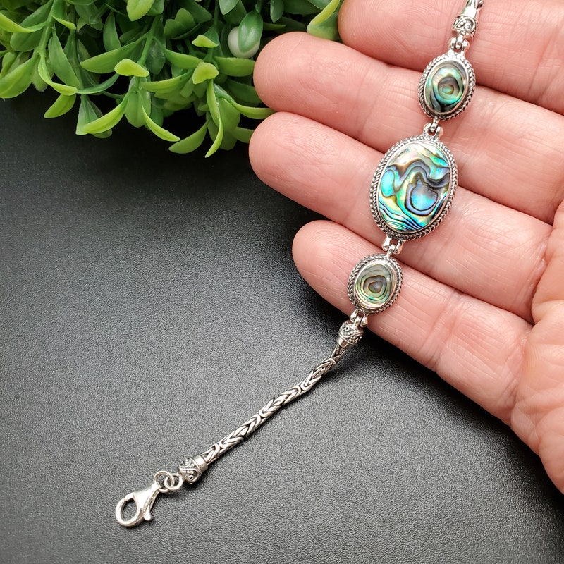 Abalone Bracelet - Etsy