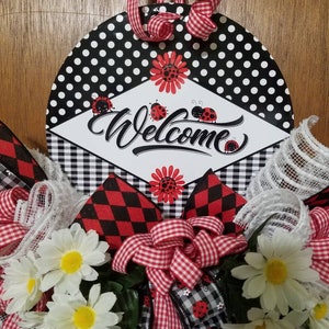 Ladybug Welcome Rail - Etsy