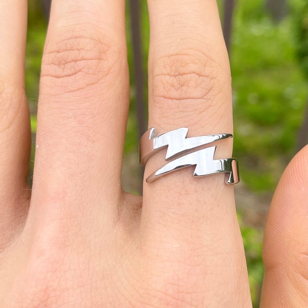 Lightning Ring - Etsy