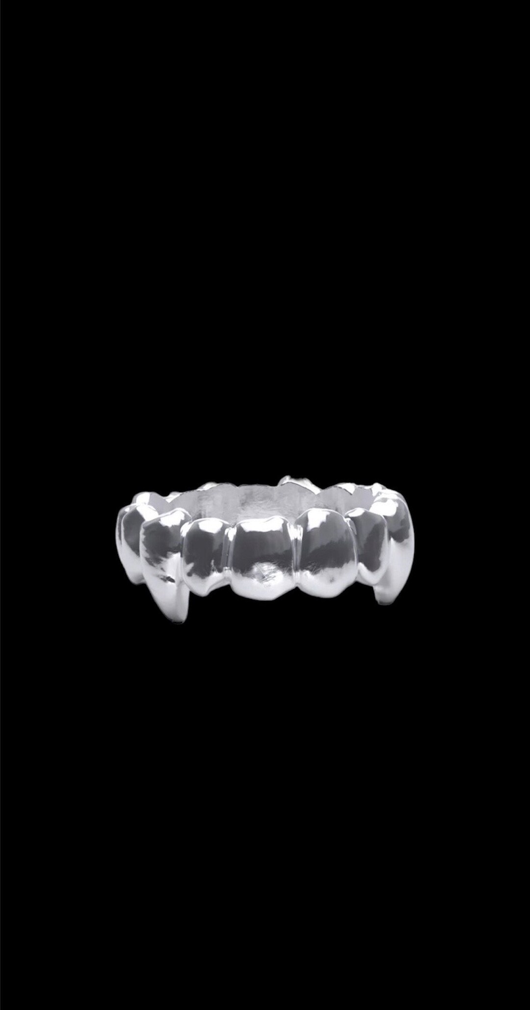 Grill Ring, Teeth Ring, Spinner Ring, Streetwear Ring, Stainless Steel ...