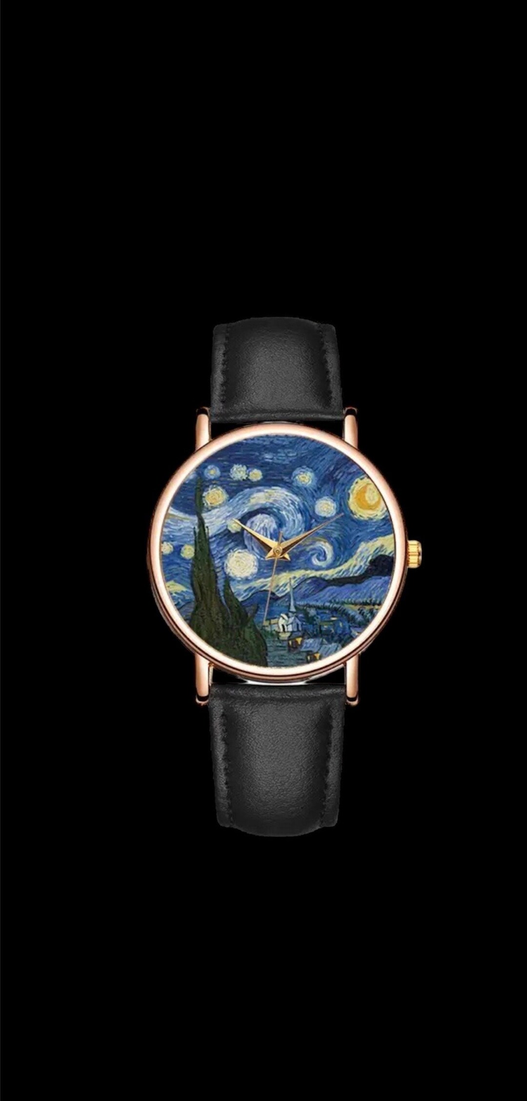 Starry Night Watch, Custom Watch, Vintage Watch, Mens Watch, Womens ...