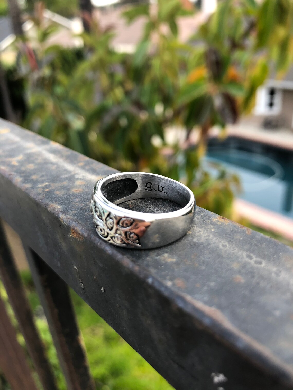 Eye Ring Streetwear Jewelry Mens Ring Fashion Ring Silver - Etsy