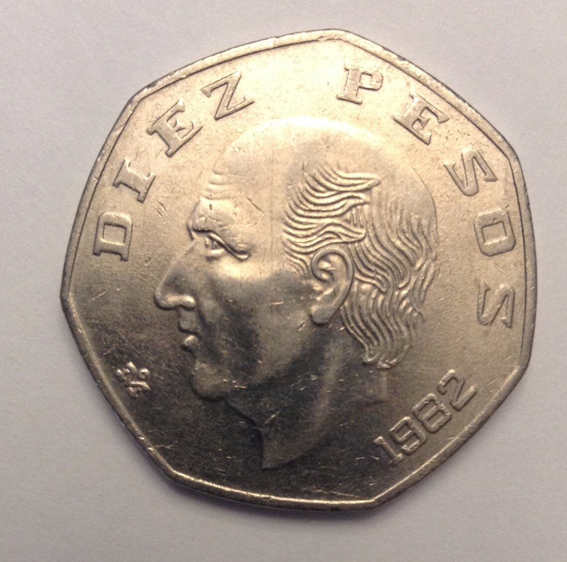 Mexican Coin 1982 Rare And Scarce Nut Etsy