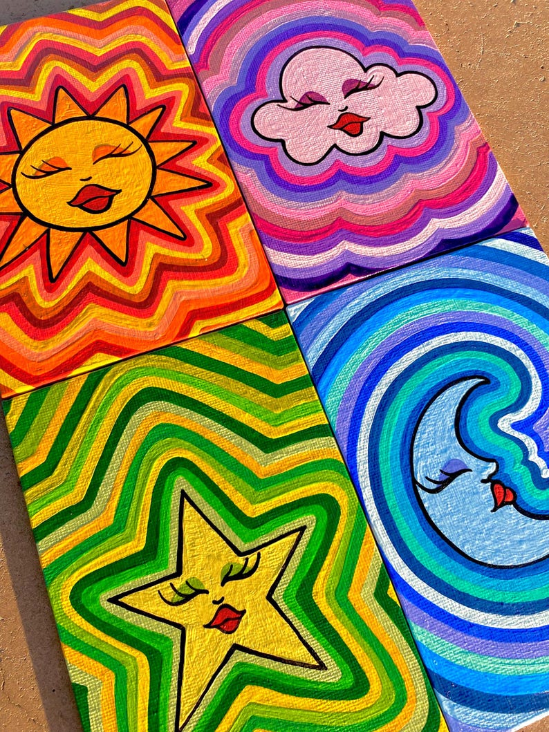 Mini Painting Set - Etsy