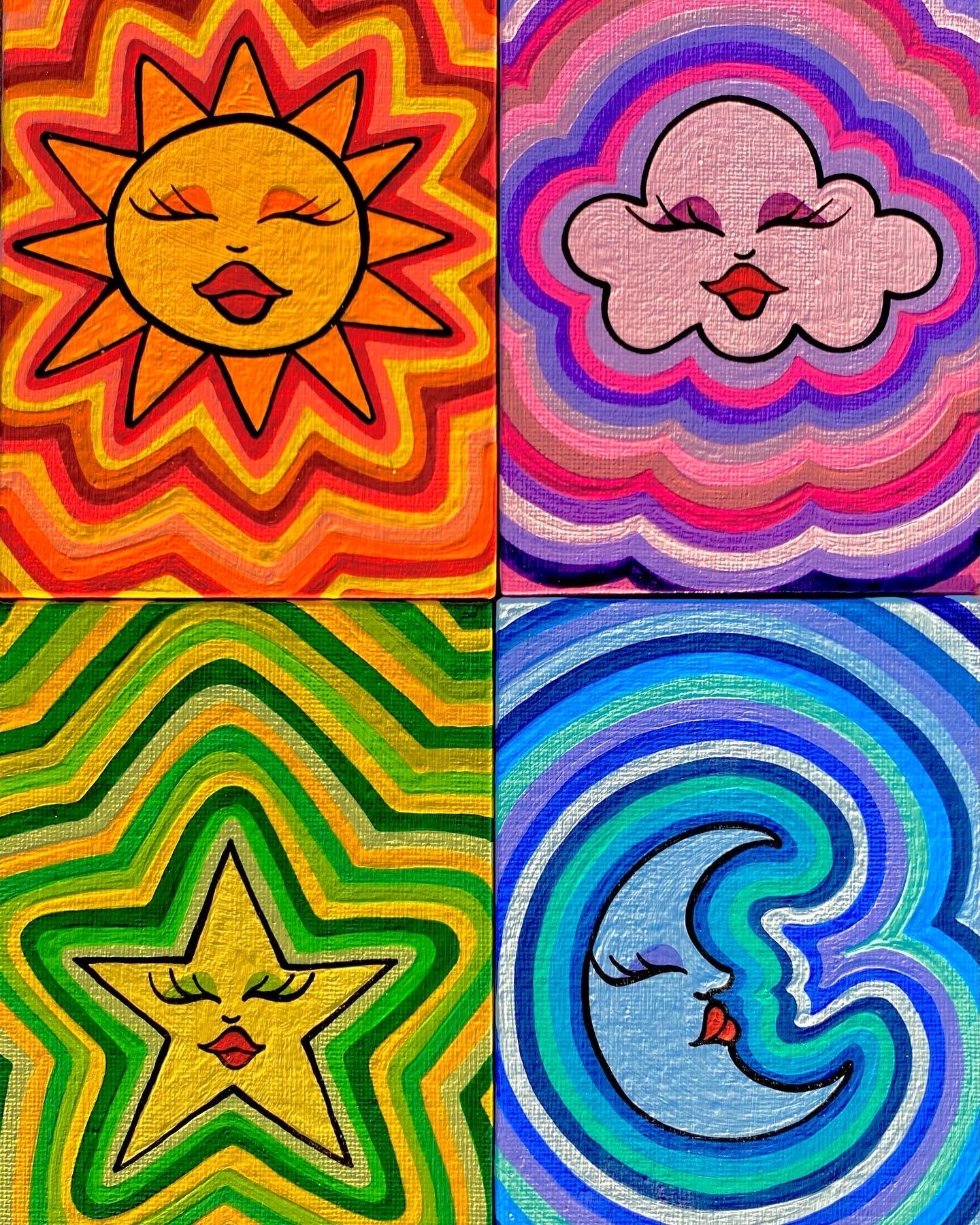 Mini Painting Set - Etsy
