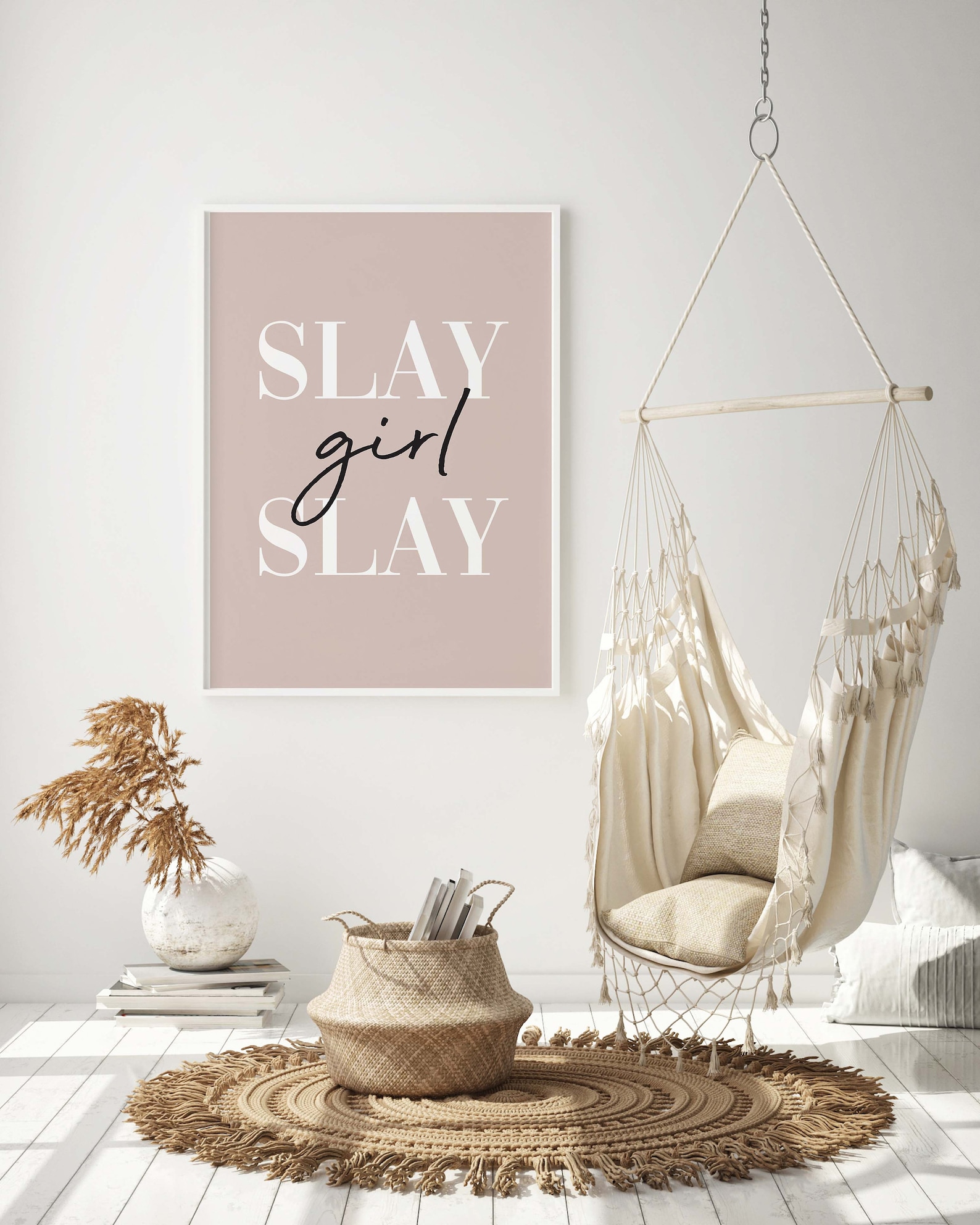 Slay Girl Slay Art Print INSTANT DOWNLOAD Luxury Art Poster - Etsy