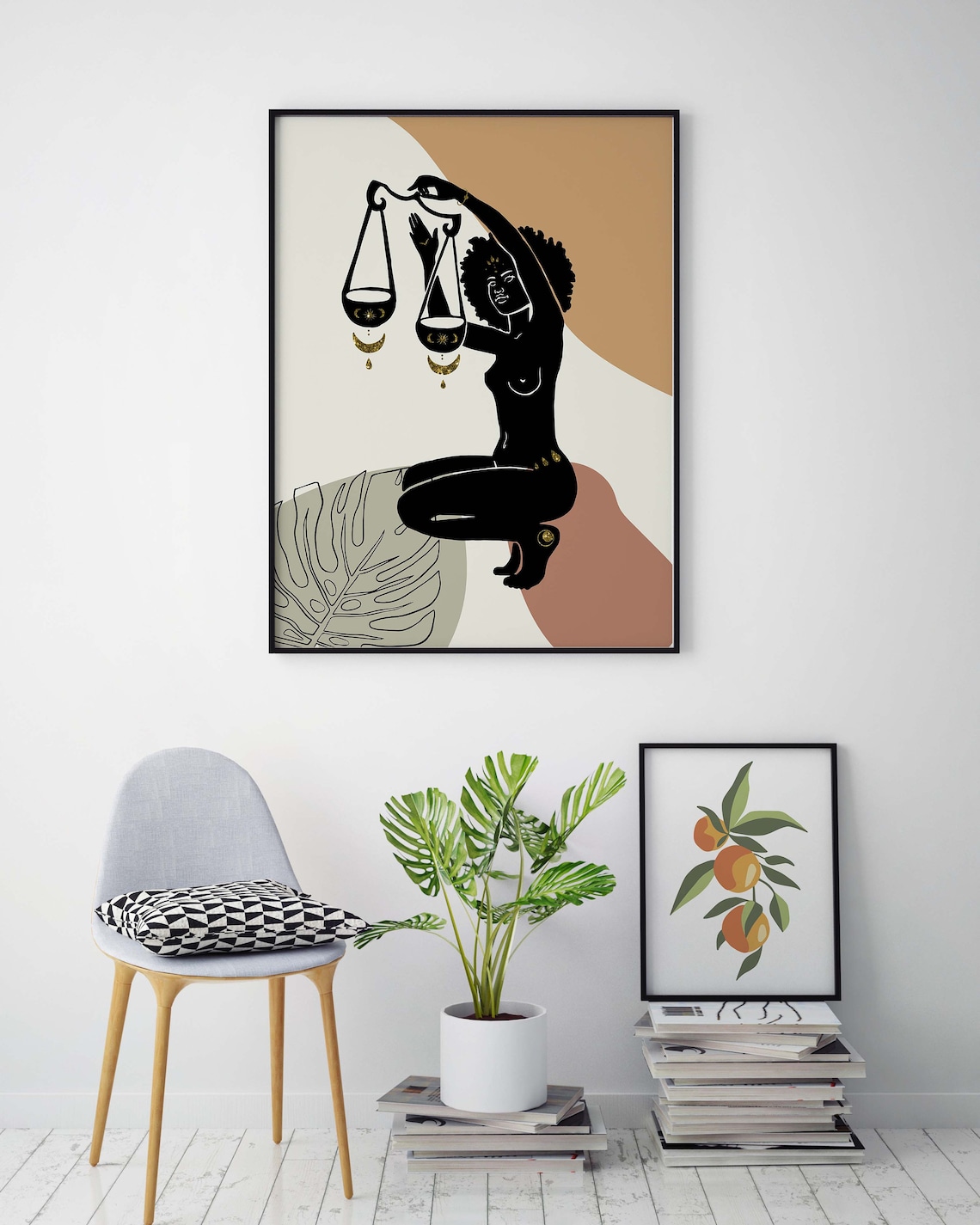 Libra Star Sign Art Astrology Art INSTANT DOWNLOAD Celestial | Etsy