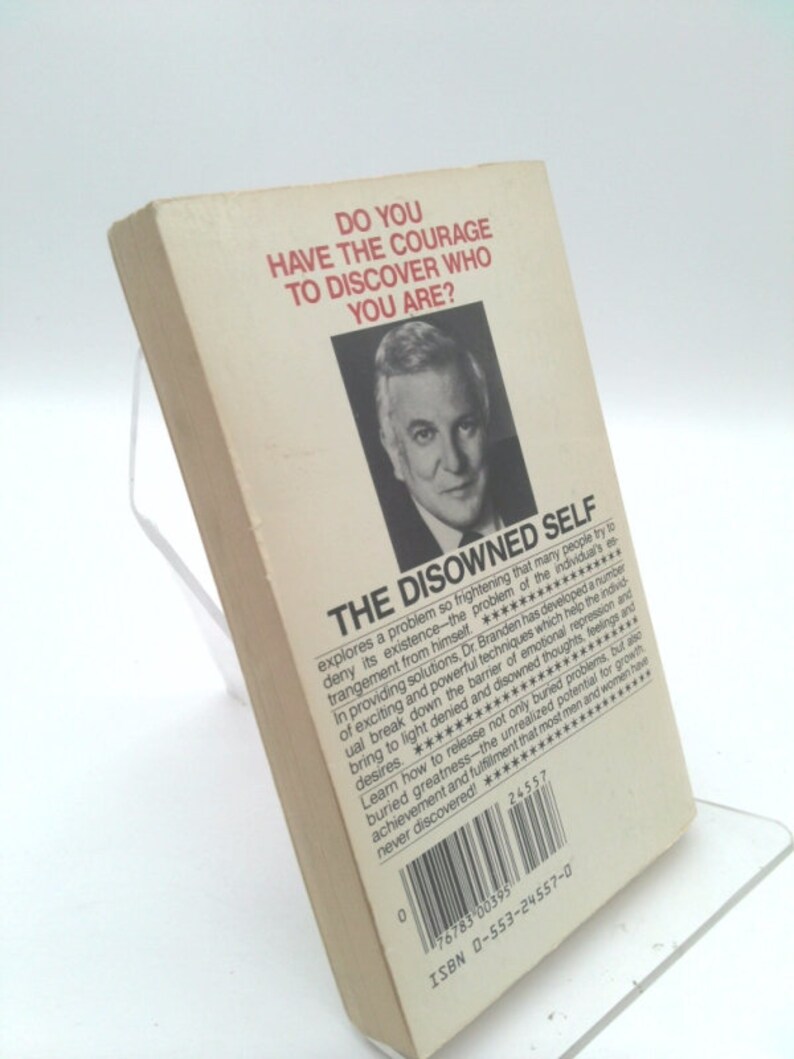 The Disowned Self by Nathaniel Branden - Etsy
