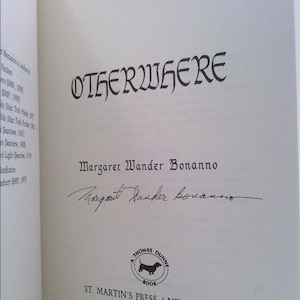 Otherwhere by Margaret Wander Bonanno - Etsy