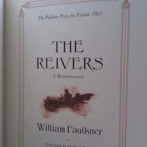The Reivers by William Faulkner (1979) Franklin Library Leather ...