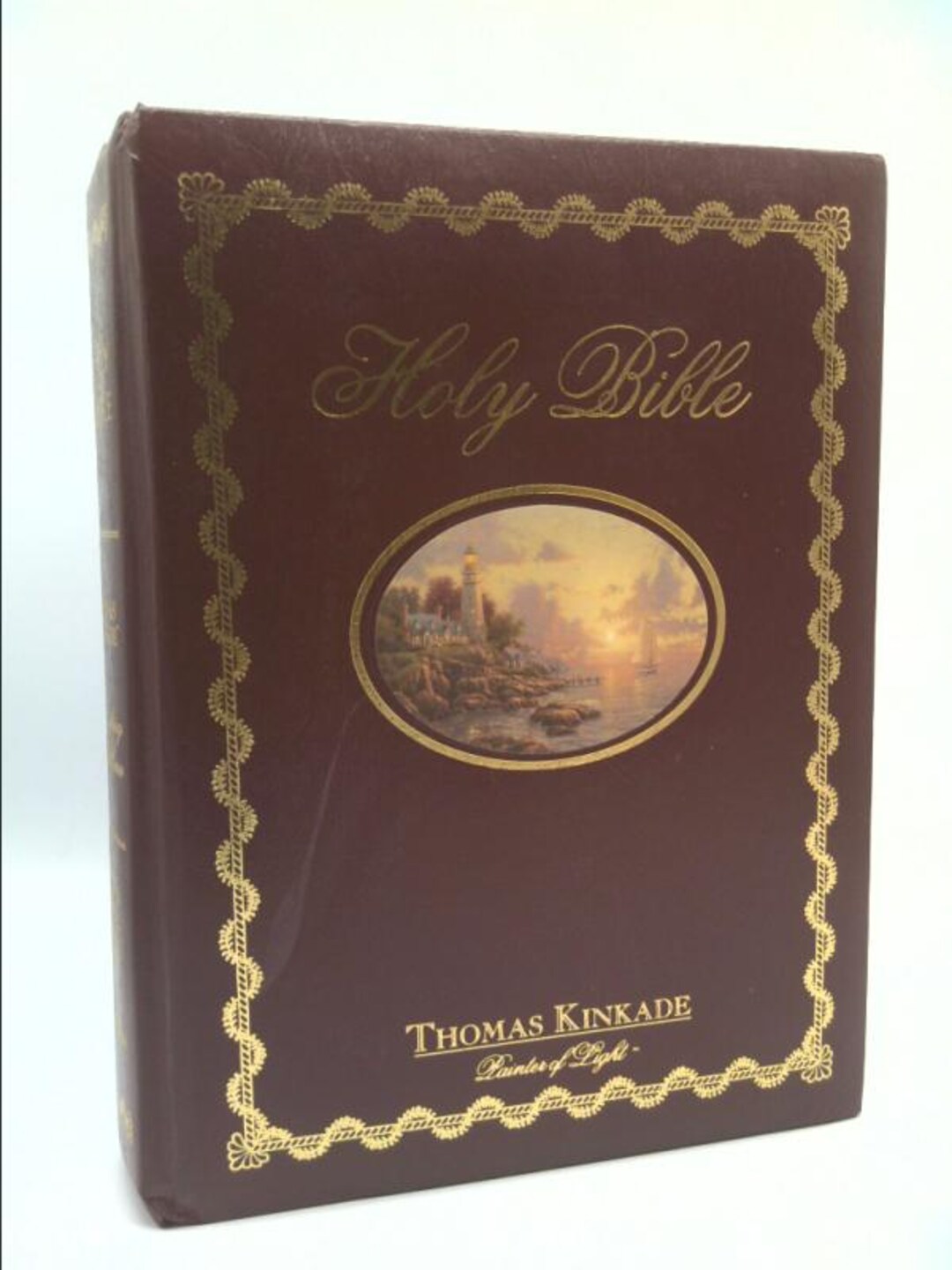 Lighting the Way Home Family Bible-nkjv by Thomas Kinkade - Etsy