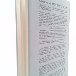 The Trick Brain by Dariel Fitzkee - Etsy