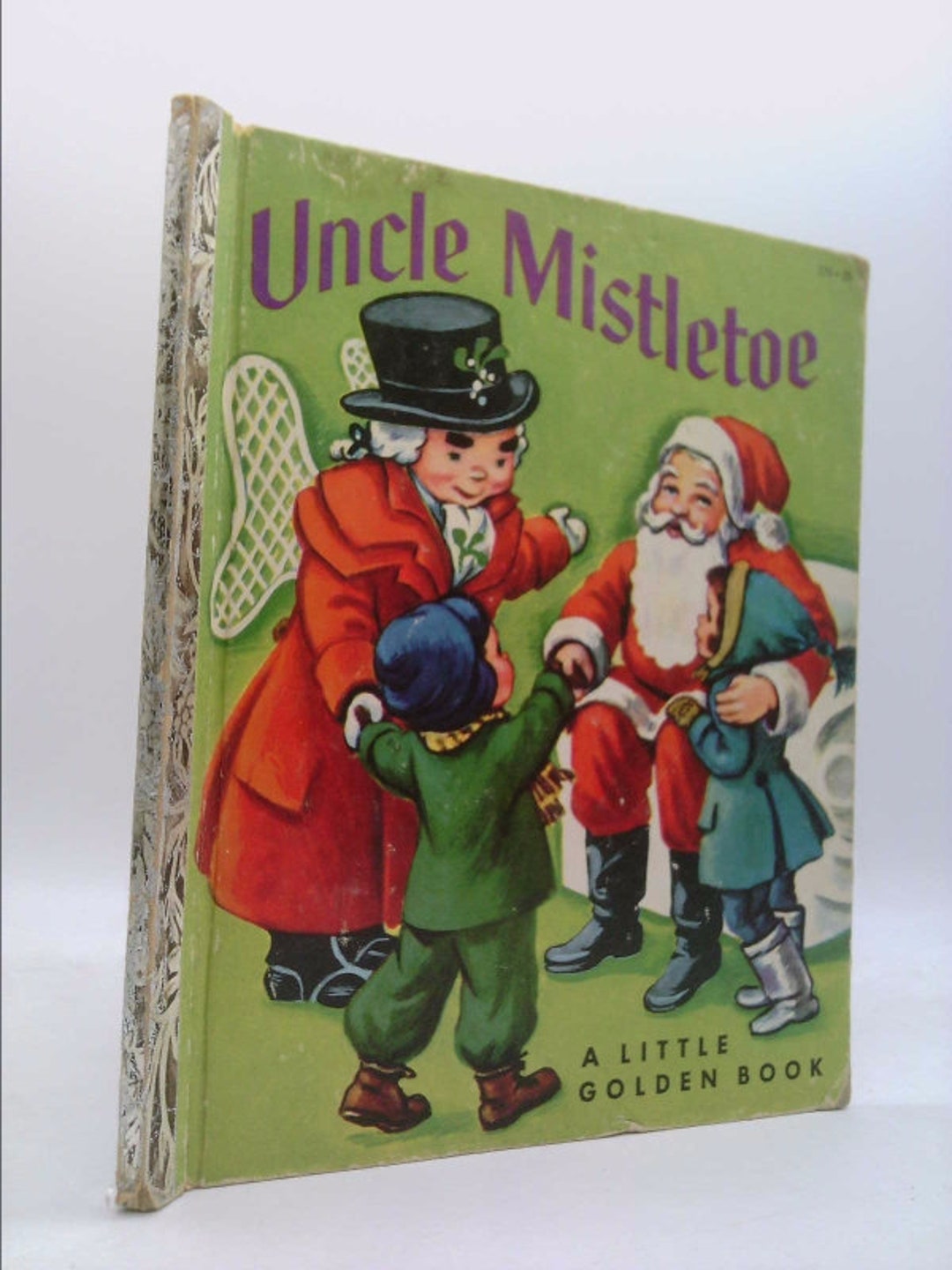Uncle Mistletoe little Golden Book by Jane Werner - Etsy