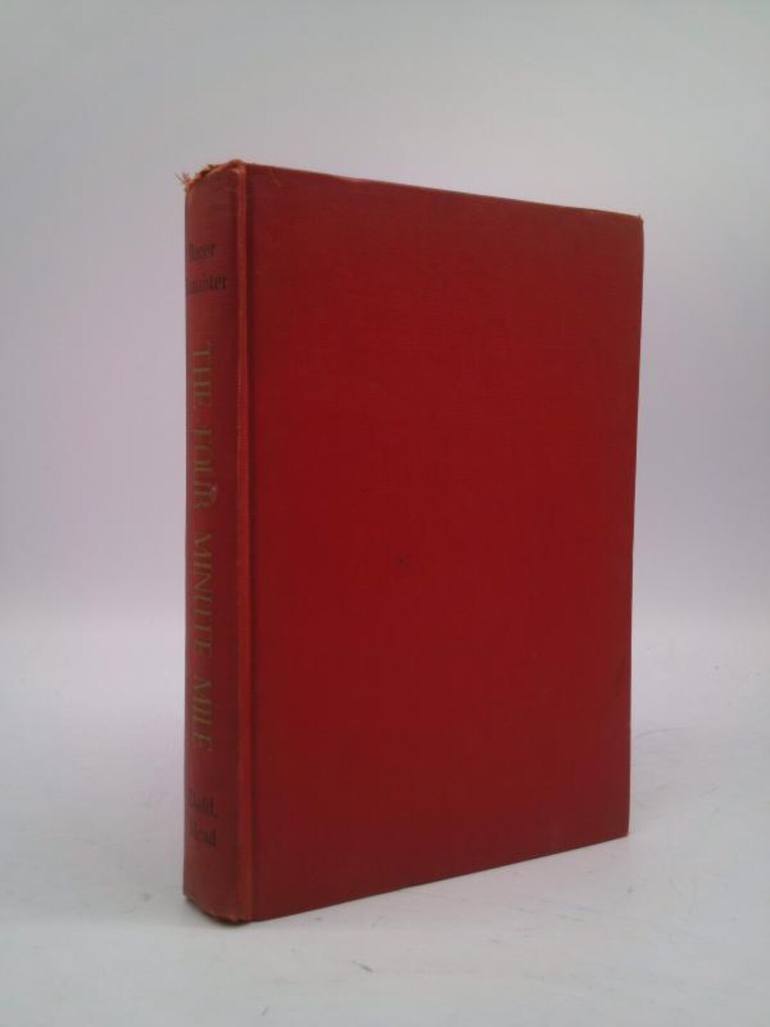 The Four Minute Mile; by Roger Bannister - Etsy