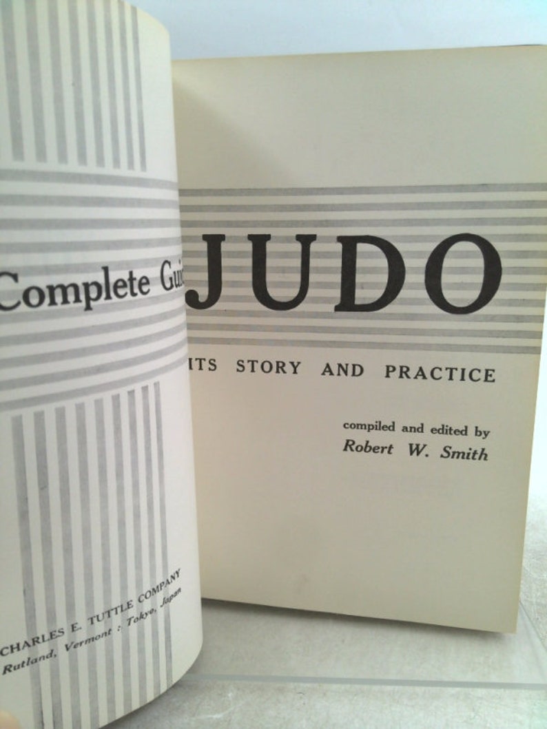 A Complete Guide to Judo: It's Story and Practice by - Etsy