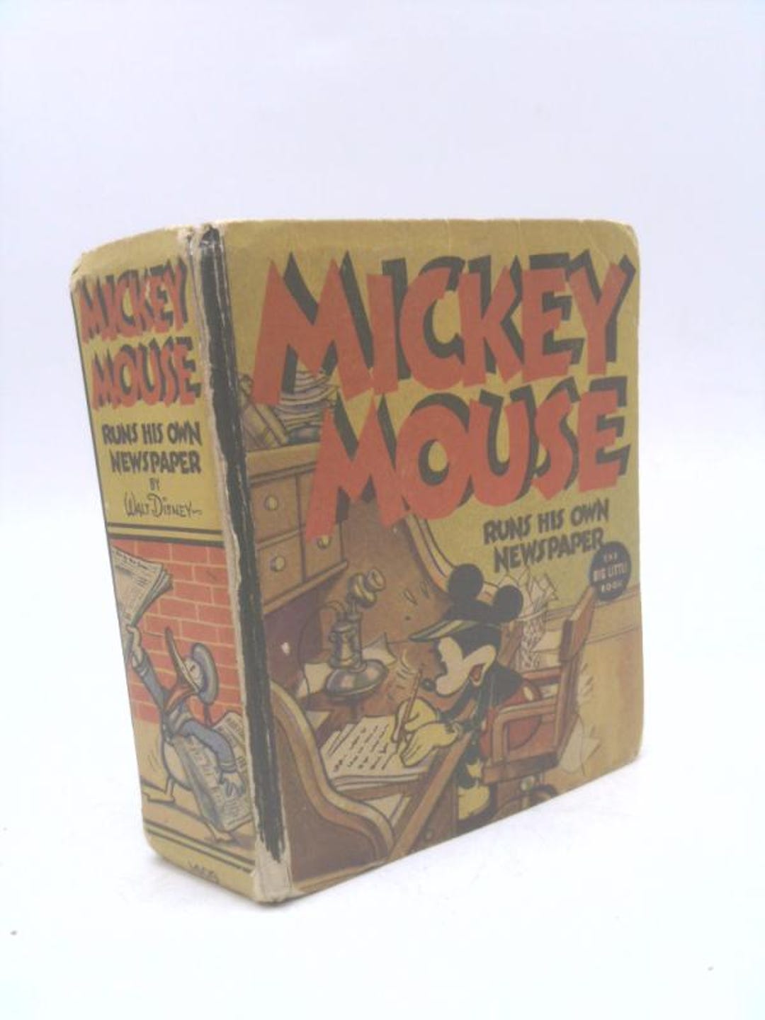 Mickey Mouse Runs His Own Newspaper by Unknown Author - Etsy
