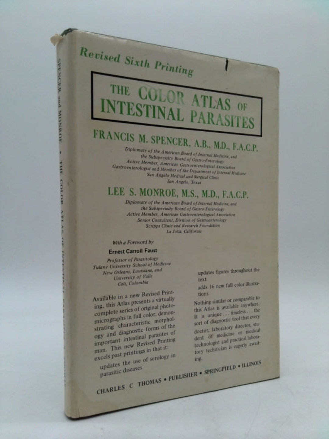 The Color Atlas of Intestinal Parasites by Francis M. Spencer - Etsy