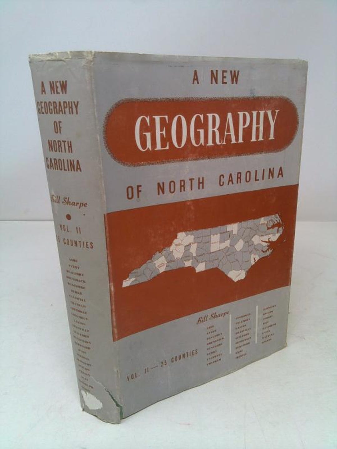 A New Geography of North Carolina, Volume Ii by Bill Sharpe - Etsy